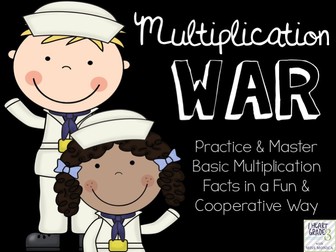Basic Facts War Card Game BUNDLE | Teaching Resources