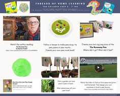 Creative Home Learning: The Runaway Pea by Kjartan Poskitt | Teaching ...