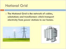 National Grid KS4 Starter | Teaching Resources
