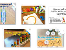 Number Recognition, Comparing, Sorting and Ordering Activities (EYFS ...