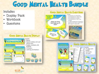 Good Mental Health Questions | Teaching Resources