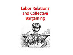 Labor Relations and Collective Bargaining – Human Resource | Teaching ...