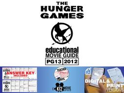 The Hunger Games Movie Guide | Questions | Worksheet (PG13 - 2012) by ...