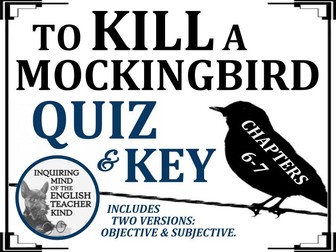 To Kill a Mockingbird Quiz Bundle (Set of 13) | Teaching Resources