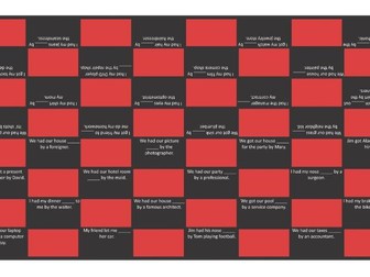 Causative Verb Forms 6 English Legal Text Game Bundle | Teaching Resources