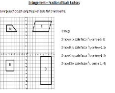Enlargement - Fractional Scale Factors | Teaching Resources