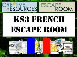 MFL Escape Room - Basic French Language | Teaching Resources