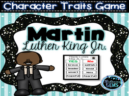 Martin Luther King Jr. - Character Trait Games | Teaching Resources