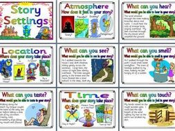 Story Settings Instant Display | Teaching Resources