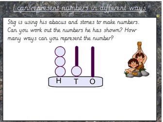 Lower KS2 Stone Age Maths Bundle | Teaching Resources