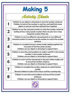 Making 5 Activity Worksheets | Teaching Resources