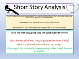 Short Story Analysis | Teaching Resources