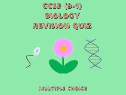 GCSE Biology Revision Quiz | Teaching Resources