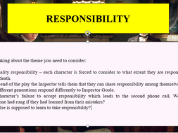 An Inspector Calls Flash Card Revision | Teaching Resources