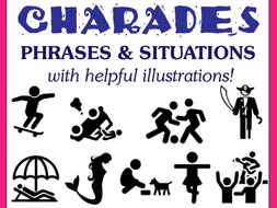 100+ Fun Charades with Illustrations | Teaching Resources