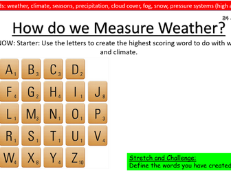KS3 Unit- Weather and Climate- Geography by lauriefb8 | Teaching Resources