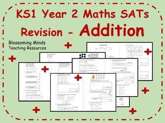 Year 2 Maths Arithmetic SATs Revision Pack - Addition, Subtraction ...