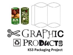 Food Packaging Graphic Products KS3 Project | Teaching Resources