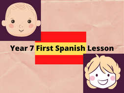 Year 7 First Spanish Lesson | Teaching Resources