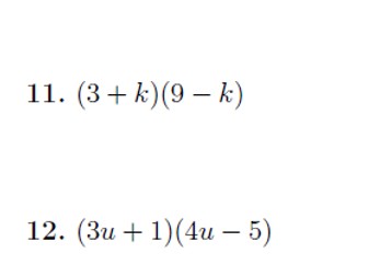 Multiplying brackets worksheets (with solutions) | Teaching Resources