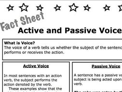 SPAG Y6 Active and Passive Voice | Teaching Resources