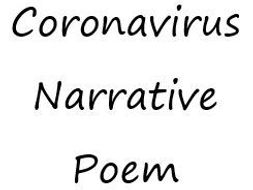 Narrative poem coronavirus | Teaching Resources