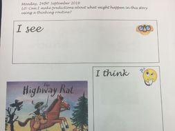 The Highway Rat introduction-Thinking Routine | Teaching Resources