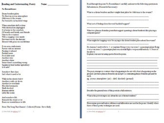 Reading and Understanding Poetry | Teaching Resources
