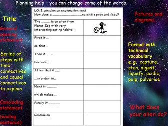Non-fiction writing for KS2 - space themed | Teaching Resources