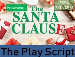 FREE PREVIEW - Christmas Play Script - The Santa Clause | Teaching ...