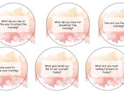 Morning and End of Day Questions | Teaching Resources