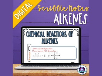 Digital Chemistry Scribble Notes Bundle | Teaching Resources