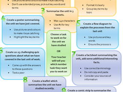 Independent study tasks | Teaching Resources