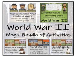 UKS2 History - World War II Mega Bundle of Activities by Irvine109 ...