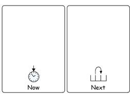 Now and Next board | Teaching Resources