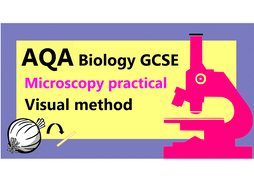 AQA Microscopy required practical: Visual method | Teaching Resources