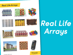 Real Life Array Images/Representations | Teaching Resources