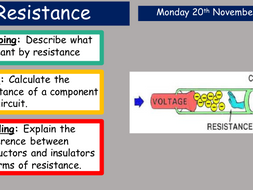 KS3 Activate Resistance | Teaching Resources