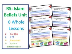 RS Islam Beliefs - Whole Unit and Resources | Teaching Resources