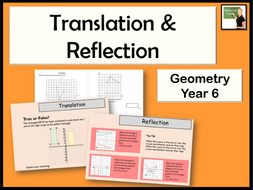 Maths- Geometry- translation and reflection Year 6 | Teaching Resources
