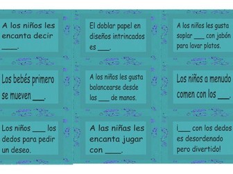 Childhood Activities Spanish 4 Worksheet-2 Game-1 Exam Bundle ...