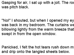 Flashback narrative writing KS2 bundle | Teaching Resources