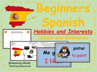 KS2 Beginners Spanish Bundle (Food, Hobbies & Holidays) | Teaching ...