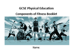 GCSE PE Components of Fitness Booklet | Teaching Resources