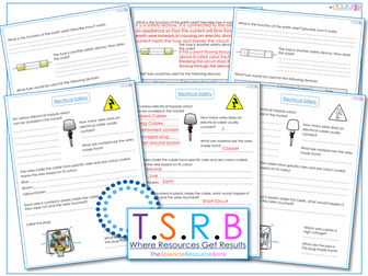 iGCSE Physics Section 2: Electricity Worksheets | Teaching Resources