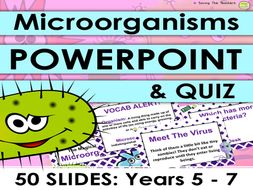 Microorganisms Introduction PowerPoint and Quiz | Teaching Resources