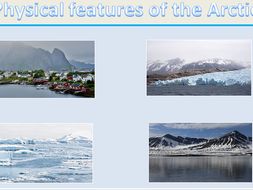 KS2 set of 2 differentiated Geography physical features of the Arctic ...