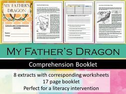 My Father's Dragon Comprehension Booklet | Teaching Resources