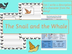 The Snail and the Whale Character Description | Teaching Resources