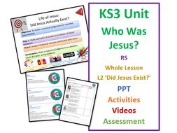 KS3 Who Was Jesus? Historical Evidence for the Existence of Jesus ...